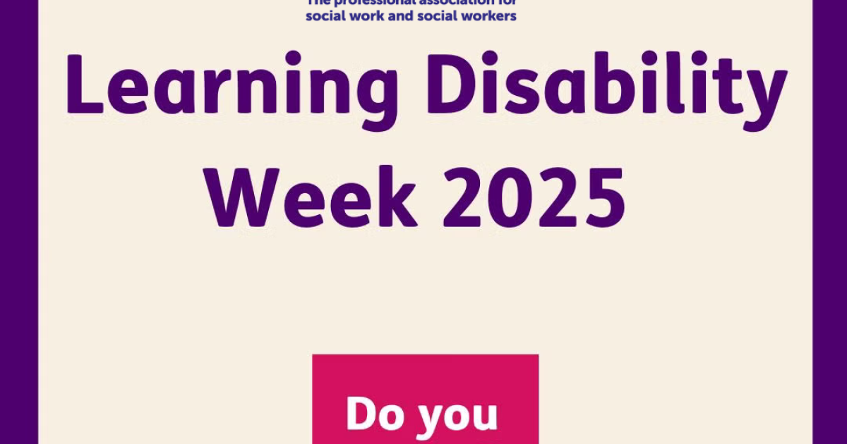 Learning Disability Week 2025 | BASW